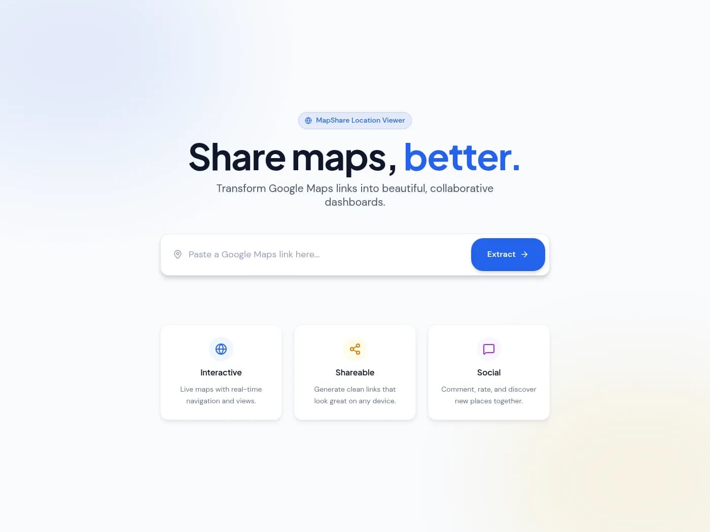 MapShare Location Viewer