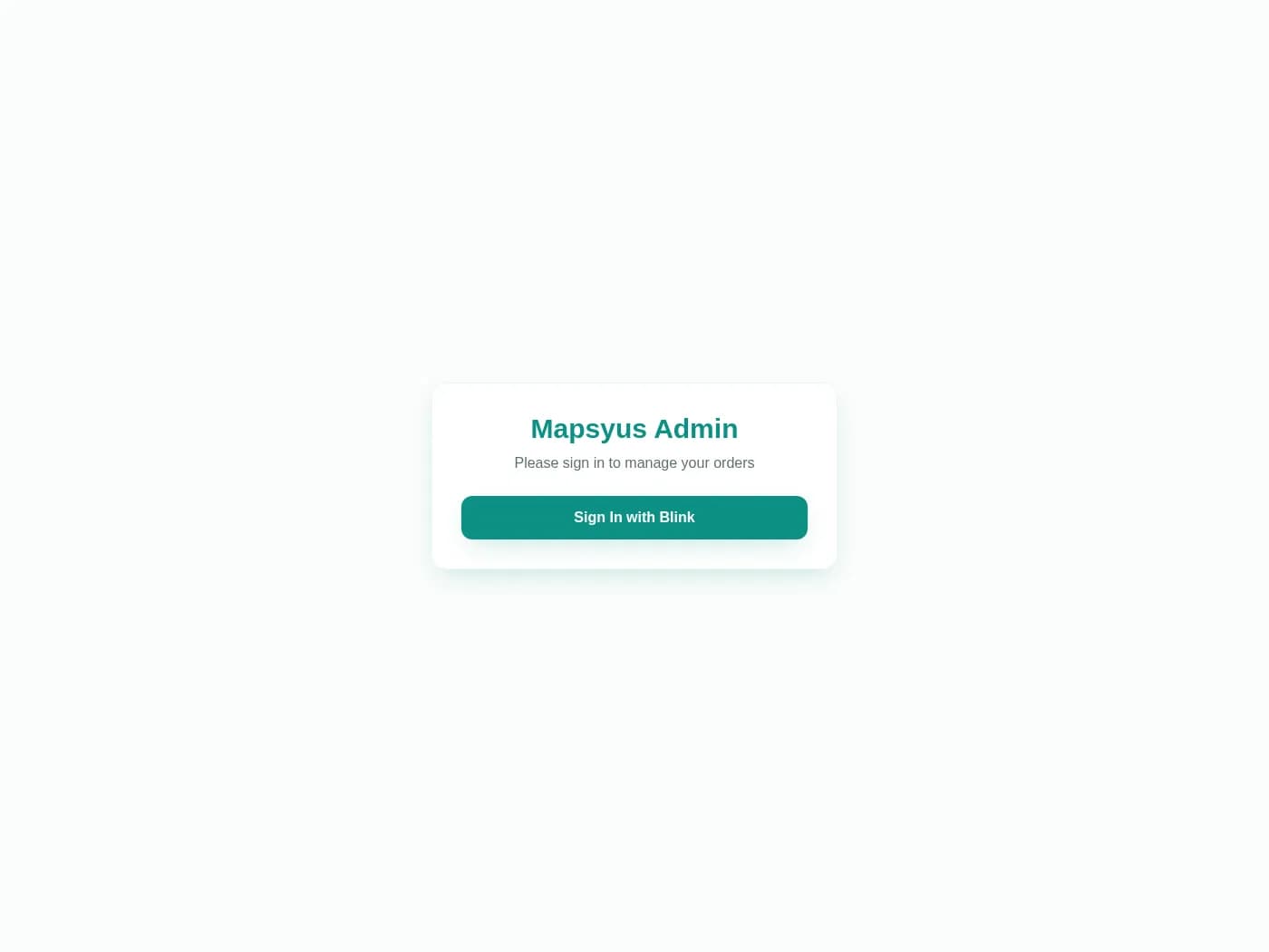 Mapsyus Admin Panel