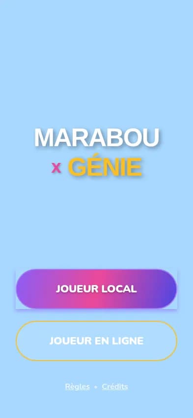 Marabou x Génie Social Game
