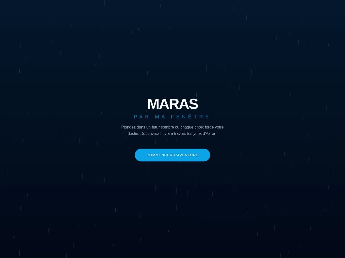 MARAS: Narrative Game Engine