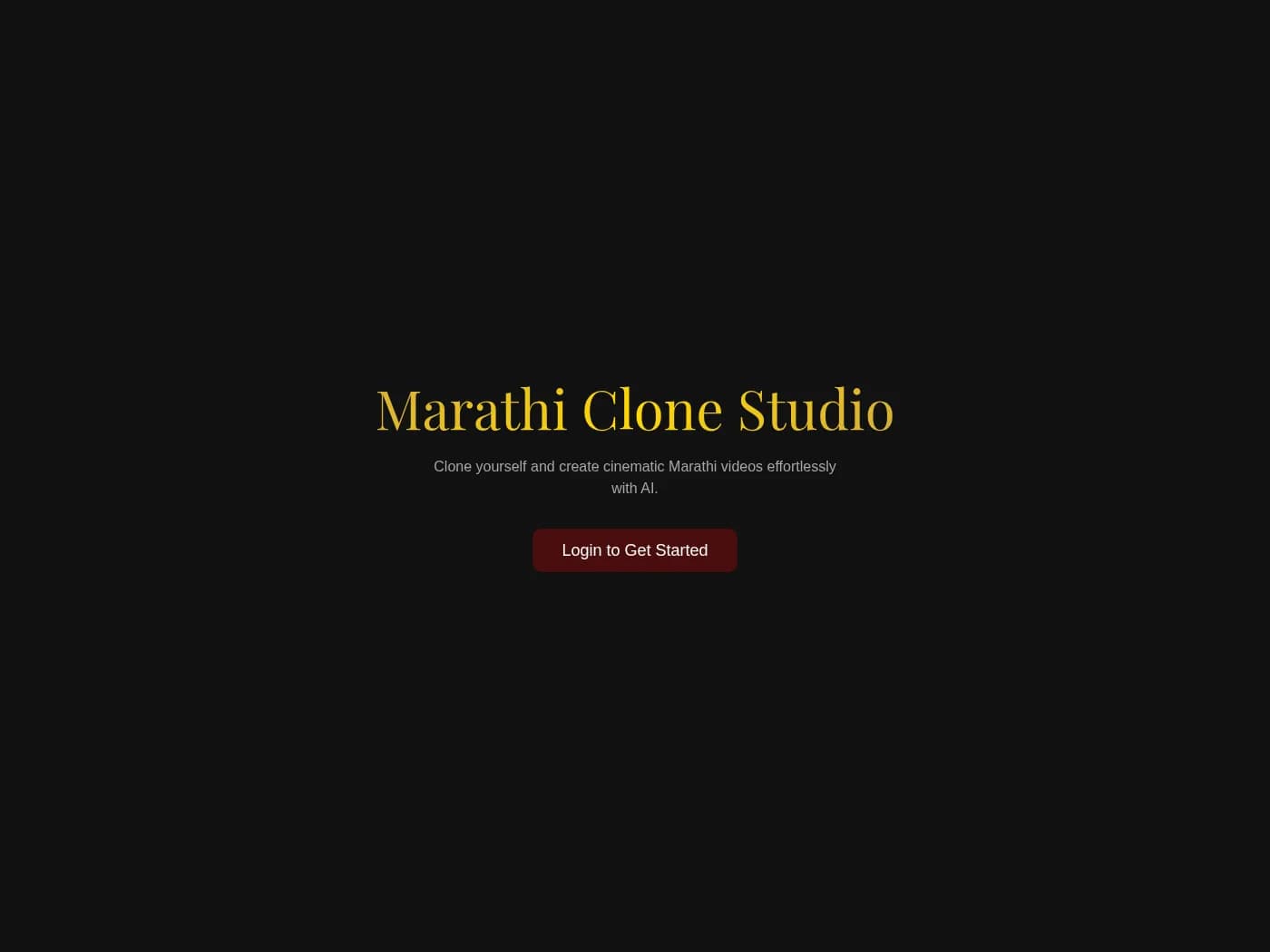 Marathi Clone Studio