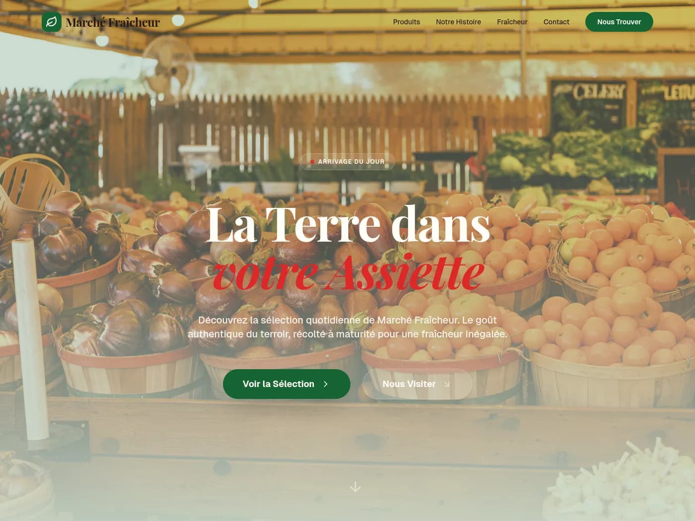 Marché Fraîcheur Site
