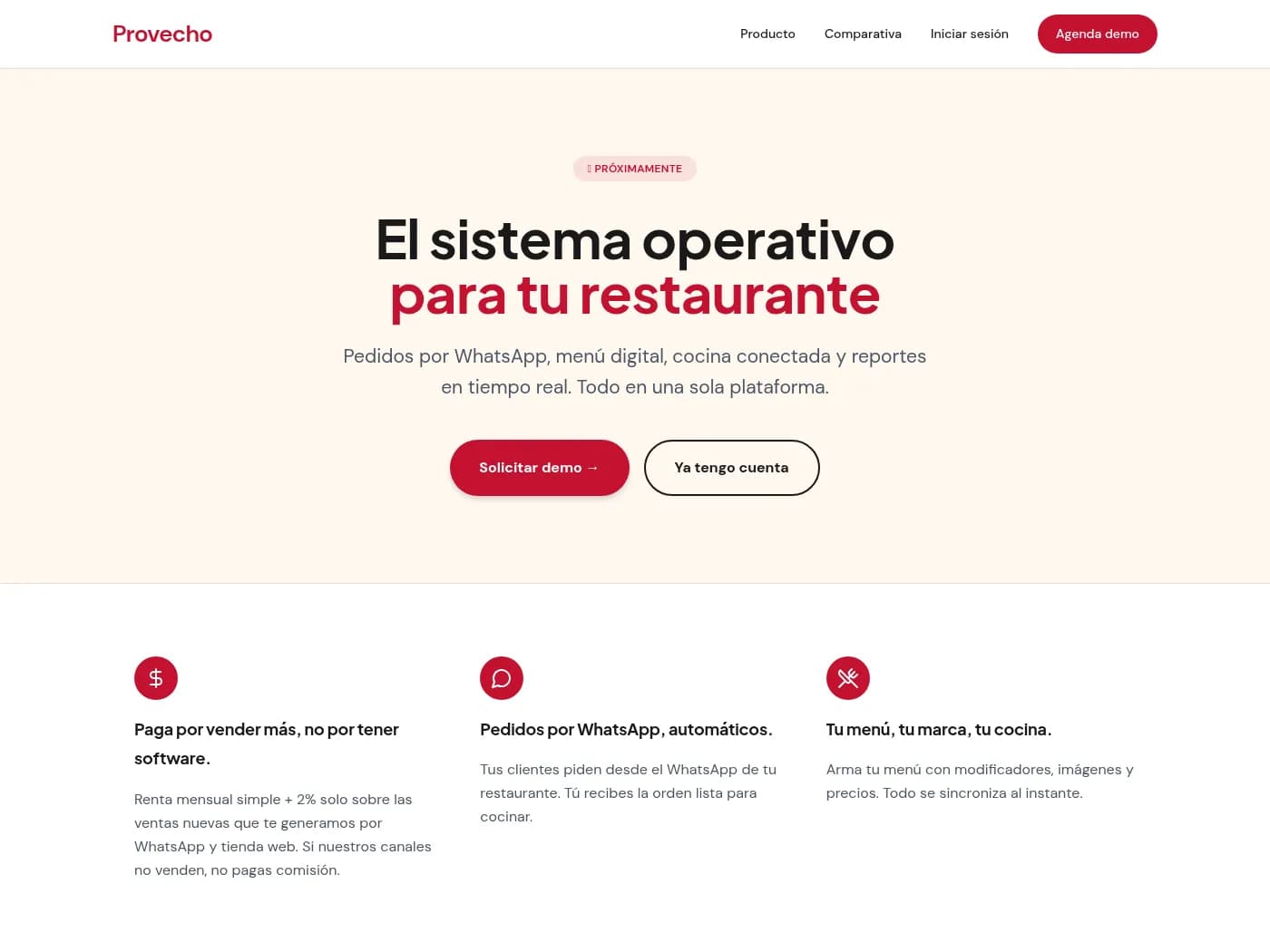 Provecho SaaS