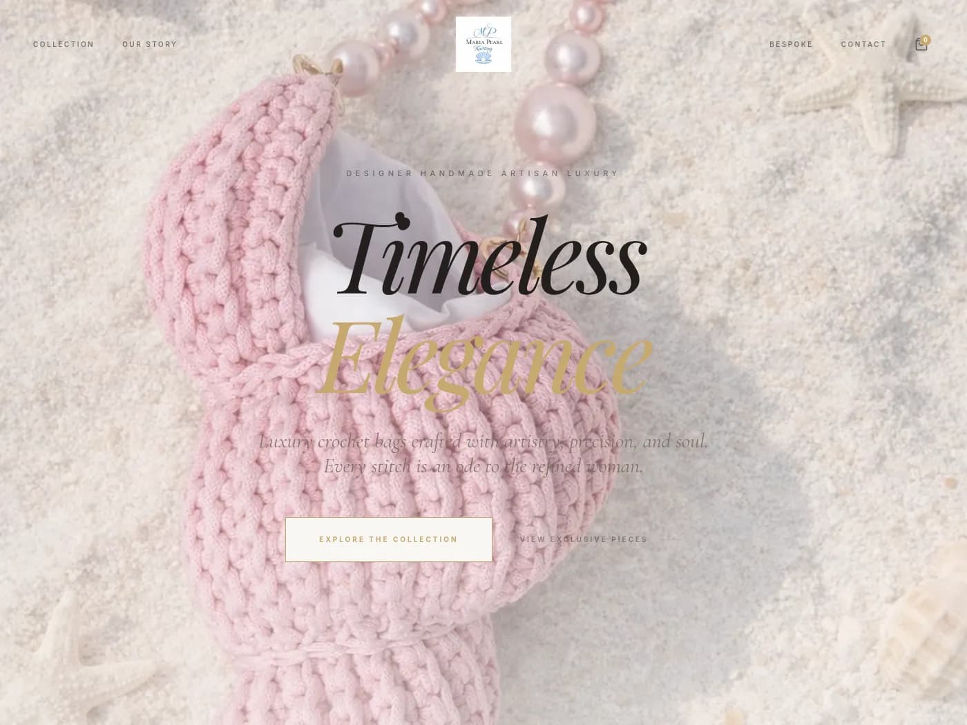 Maria Pearl Editorial Luxury