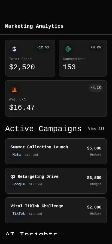 Marketing Data Sheet Pro