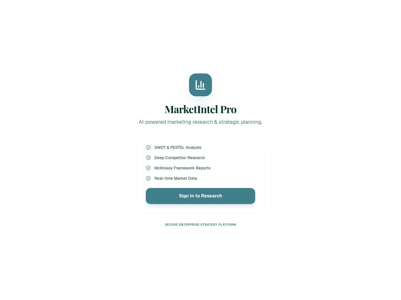 MarketIntel Pro