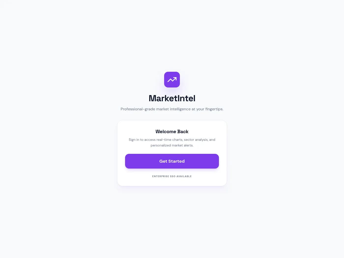 MarketIntel Dashboard