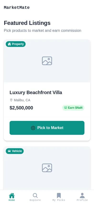 MarketMate Mobile