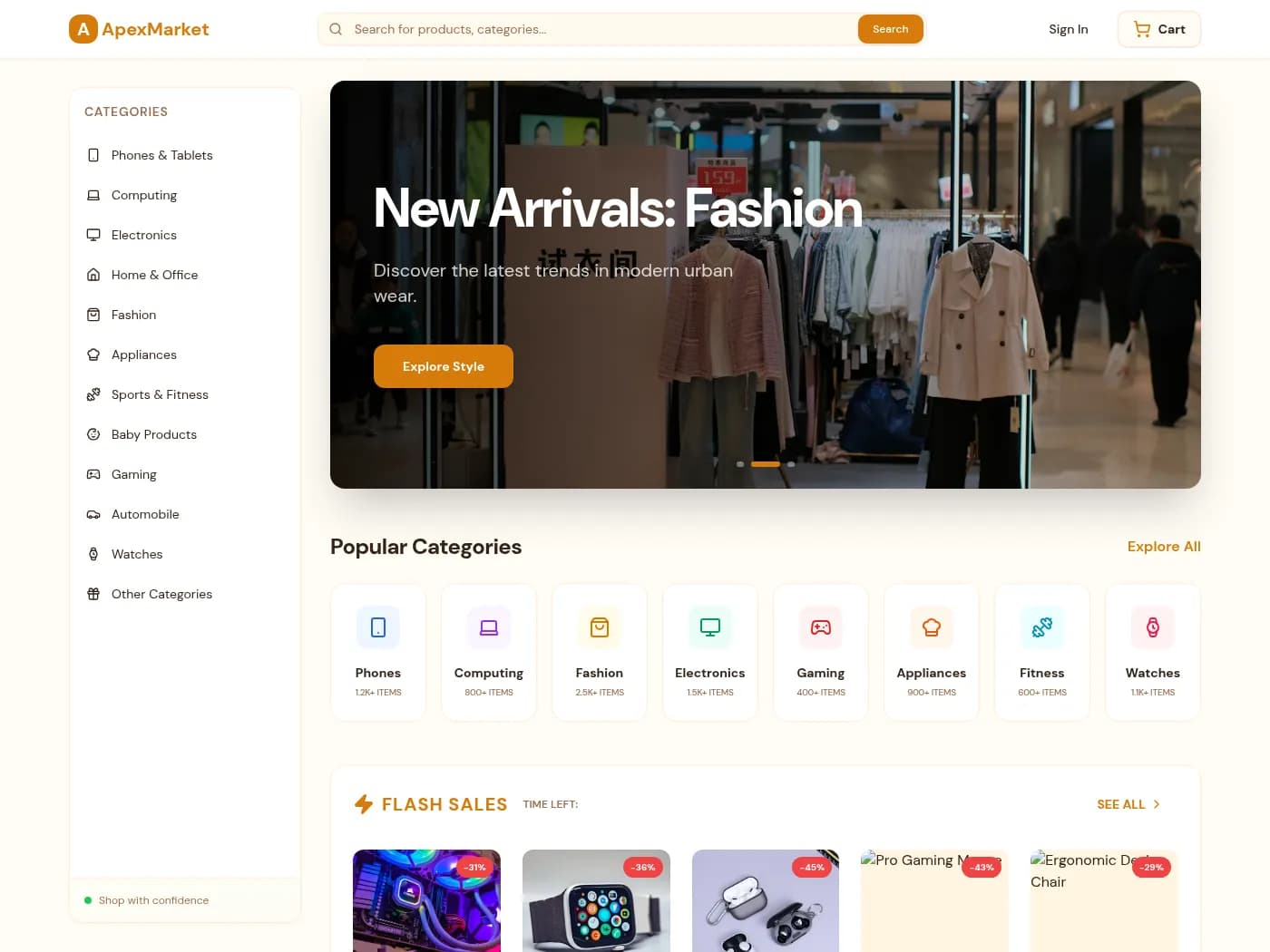 Jumia-Inspired Marketplace