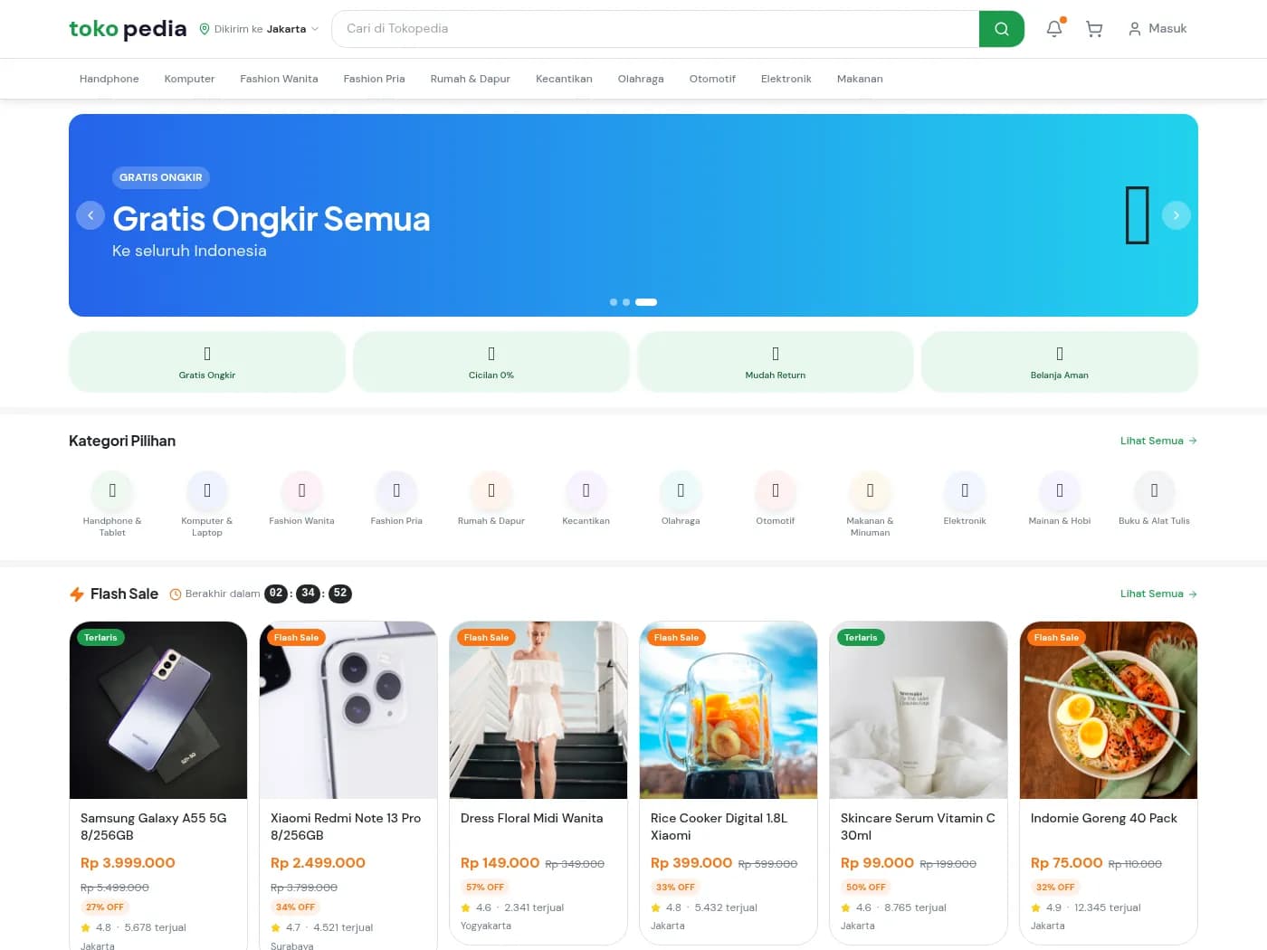 Simple Marketplace Clone