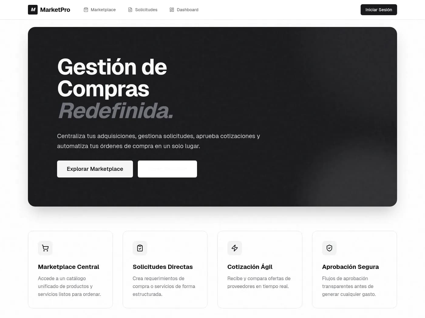 MarketPro Platform