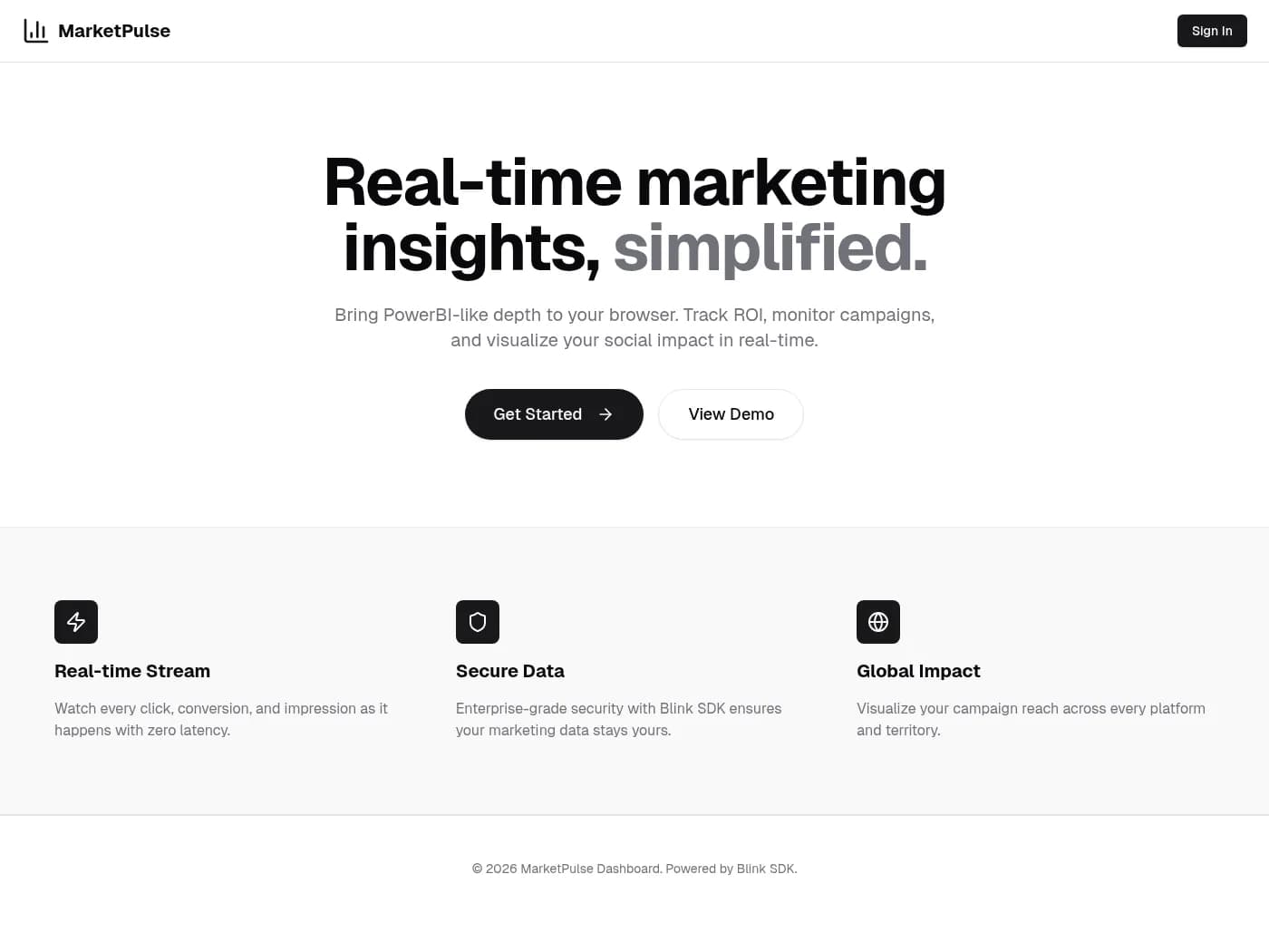 MarketPulse Dashboard