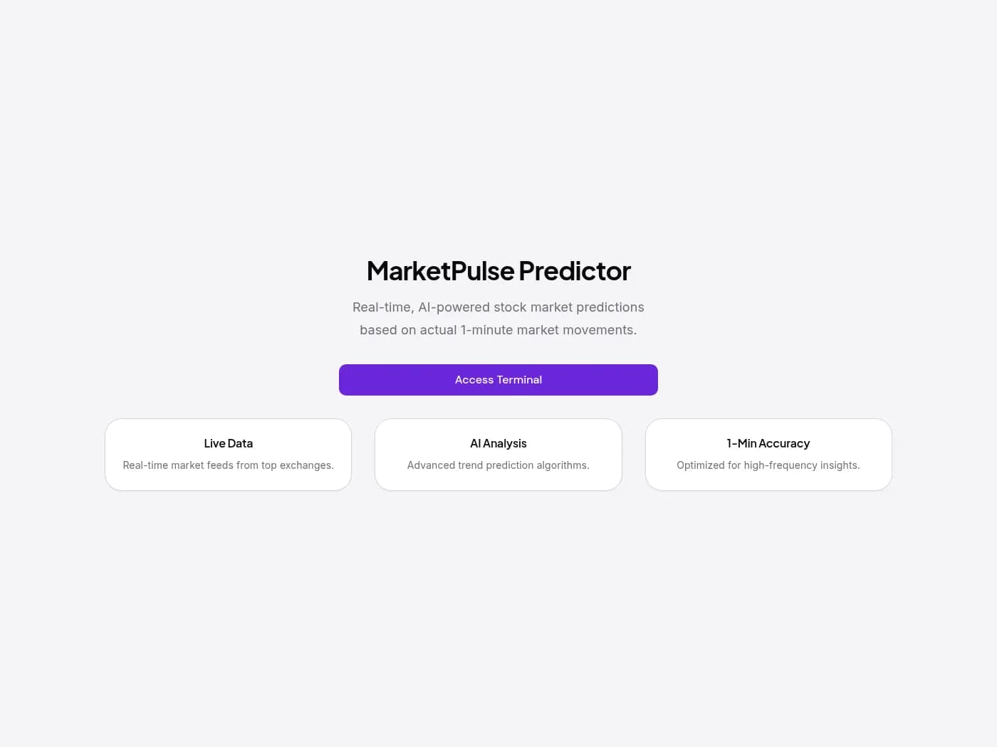 MarketPulse Predictor