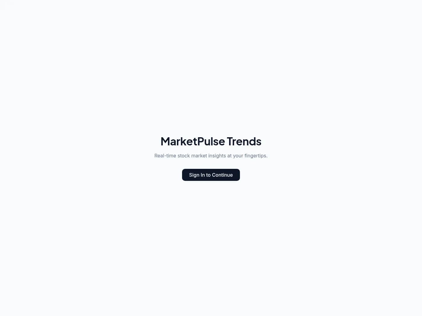 MarketPulse Trends