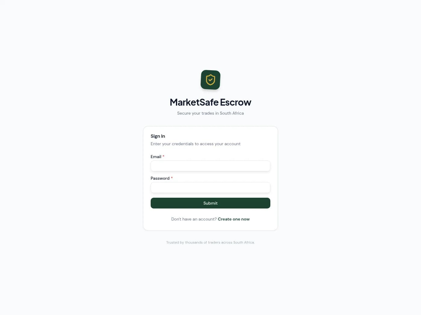 MarketSafe Escrow