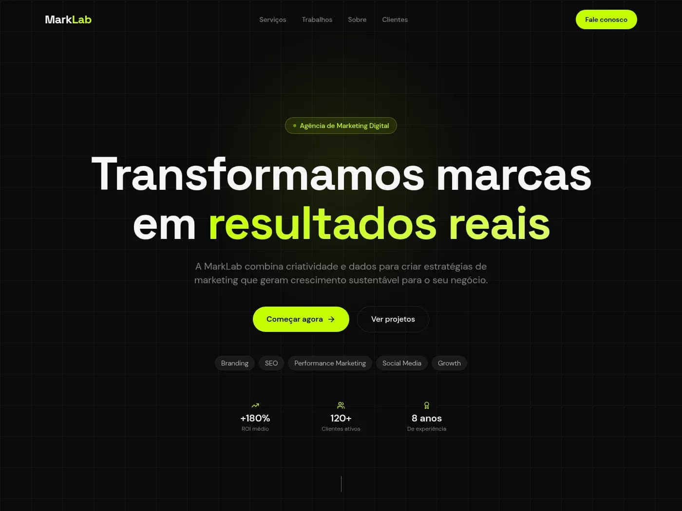 MarkLab Agency Site