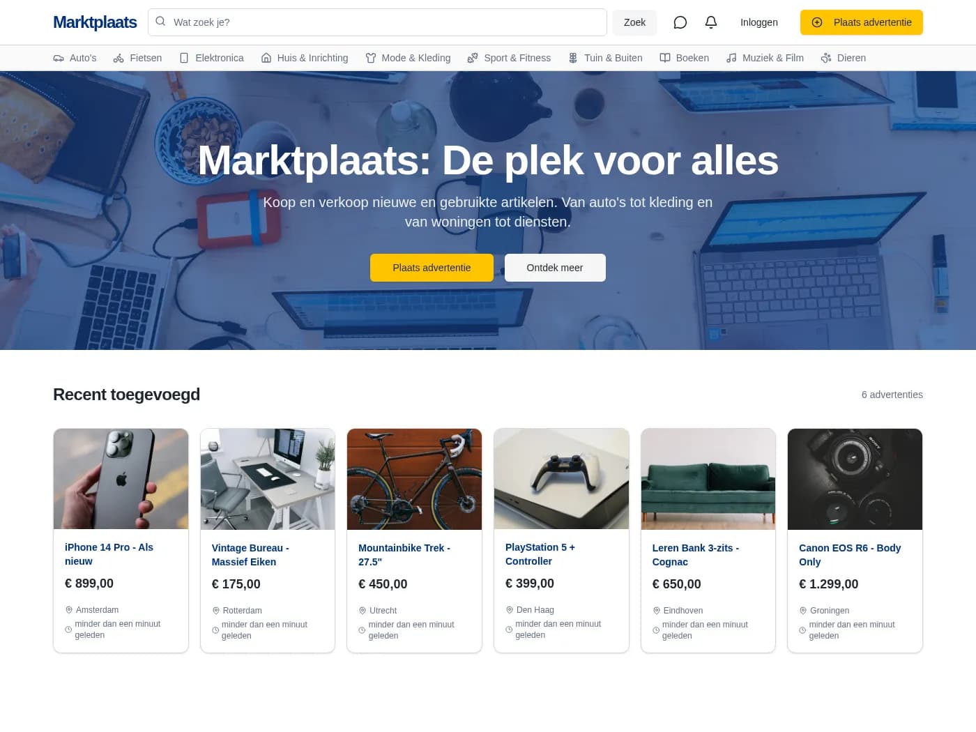 Marktplaats Clone