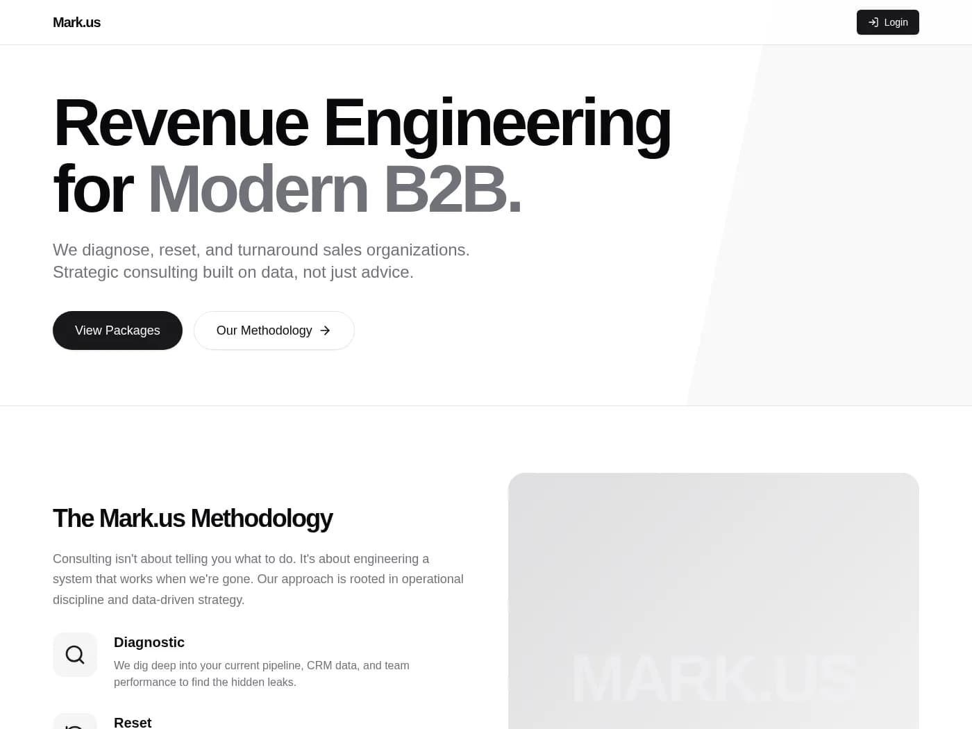 Mark.us Consulting Portal