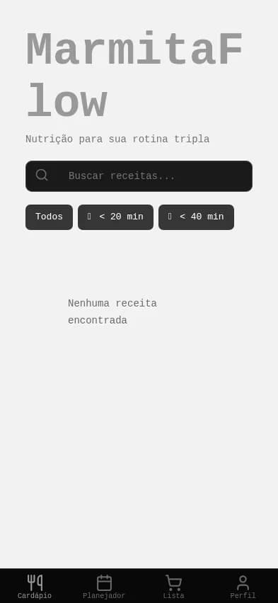 MarmitaFlow App