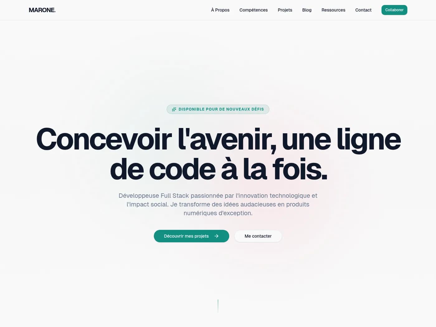 Marone Portfolio