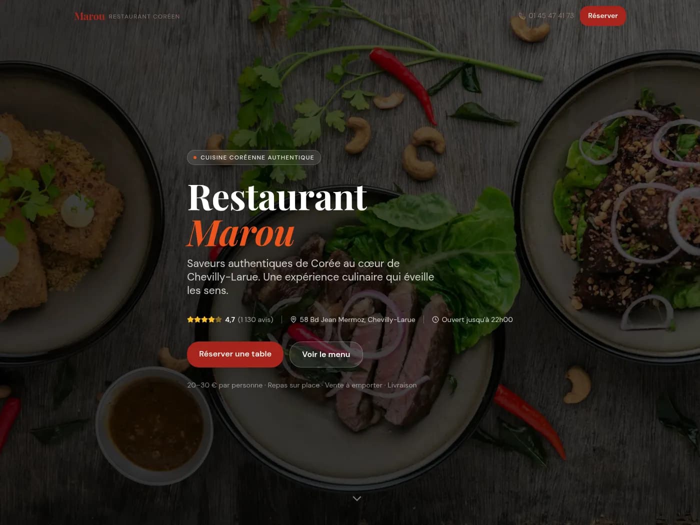 Marou Restaurant Profile