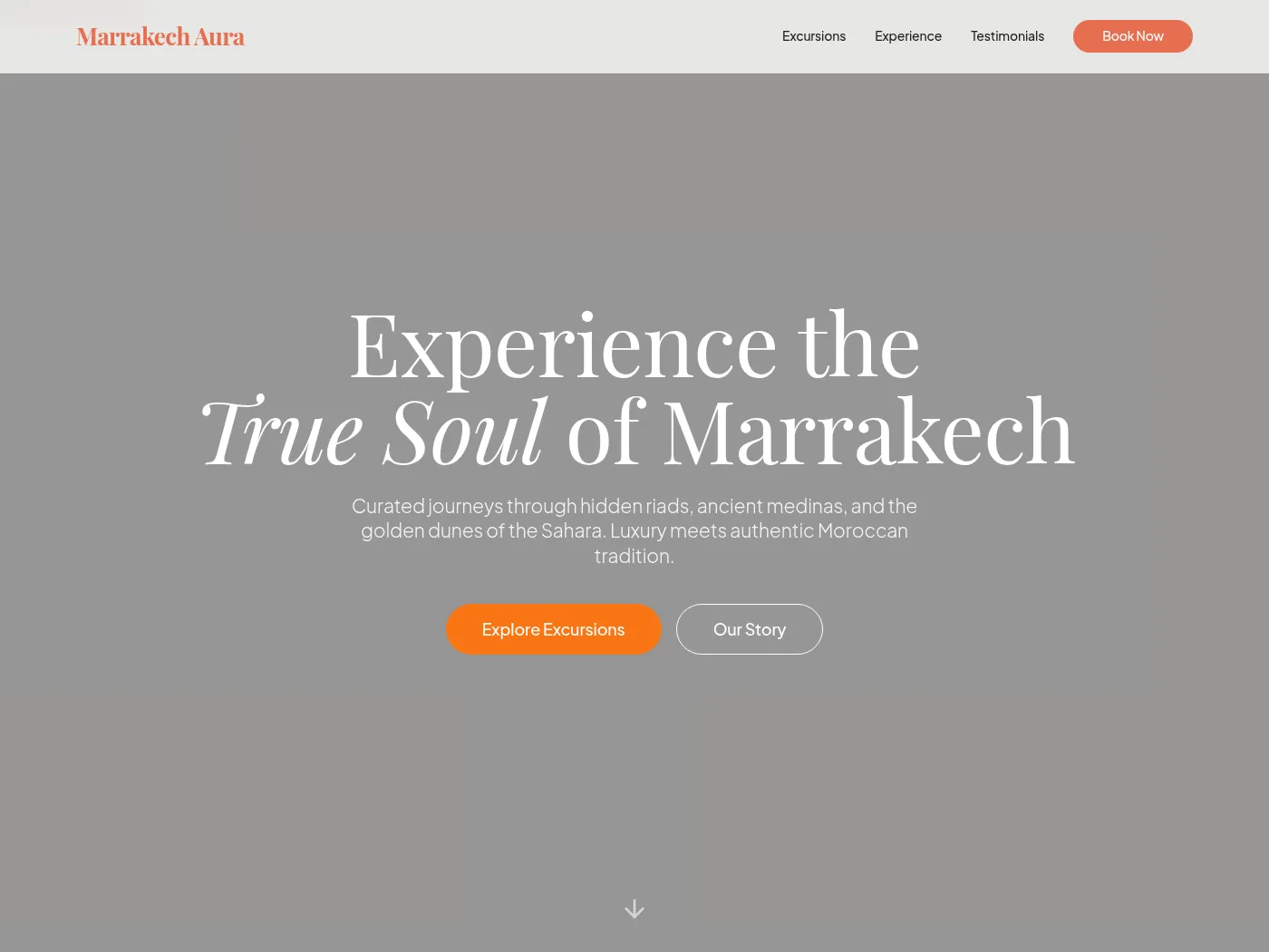 Marrakech Aura Web App