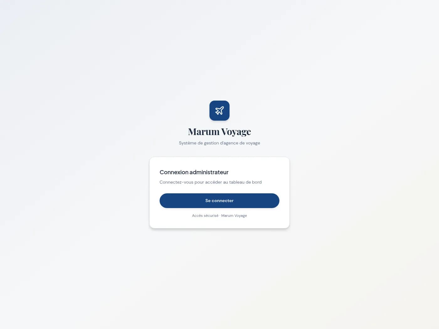 Marum Voyage Manager