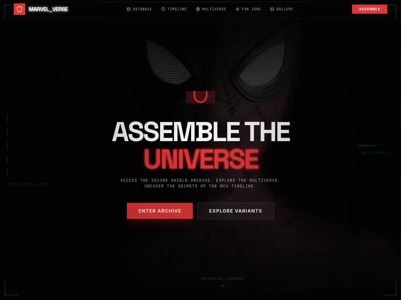 MarvelVerse Portal