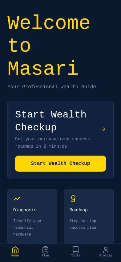 Masari Wealth Guide App