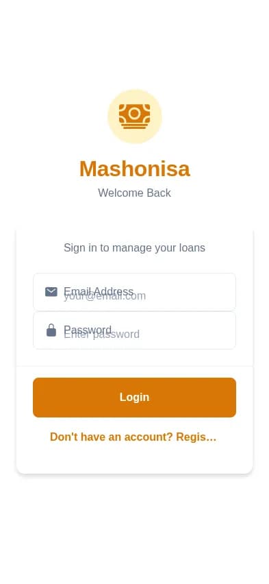 Mashonisa Loan Tracker