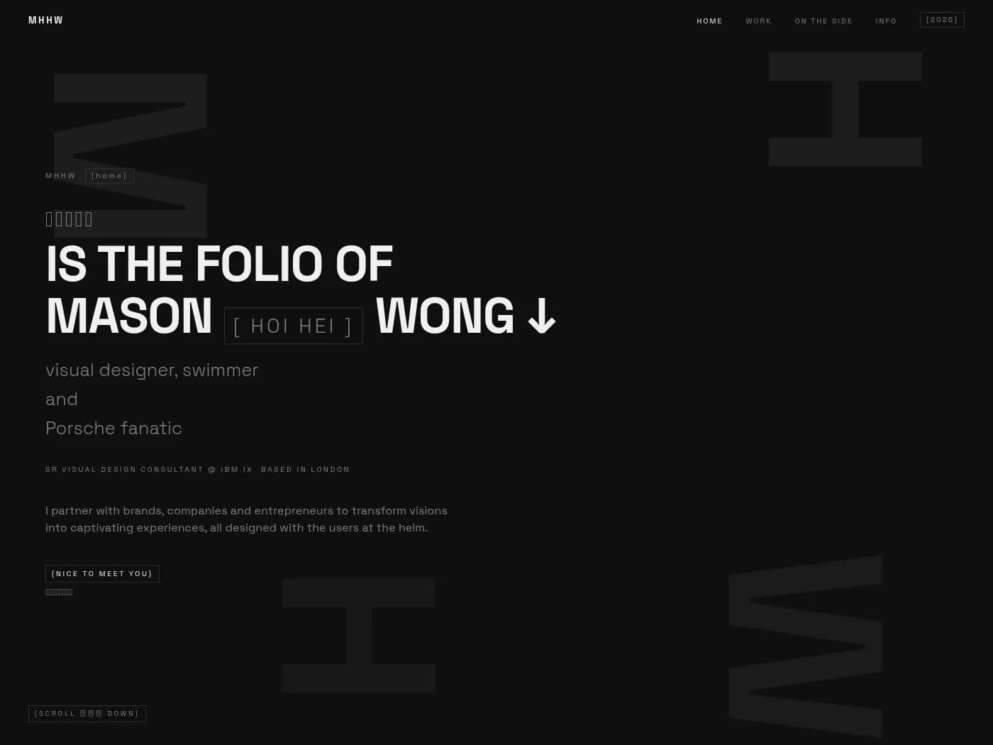 Mason Wong Portfolio Clone