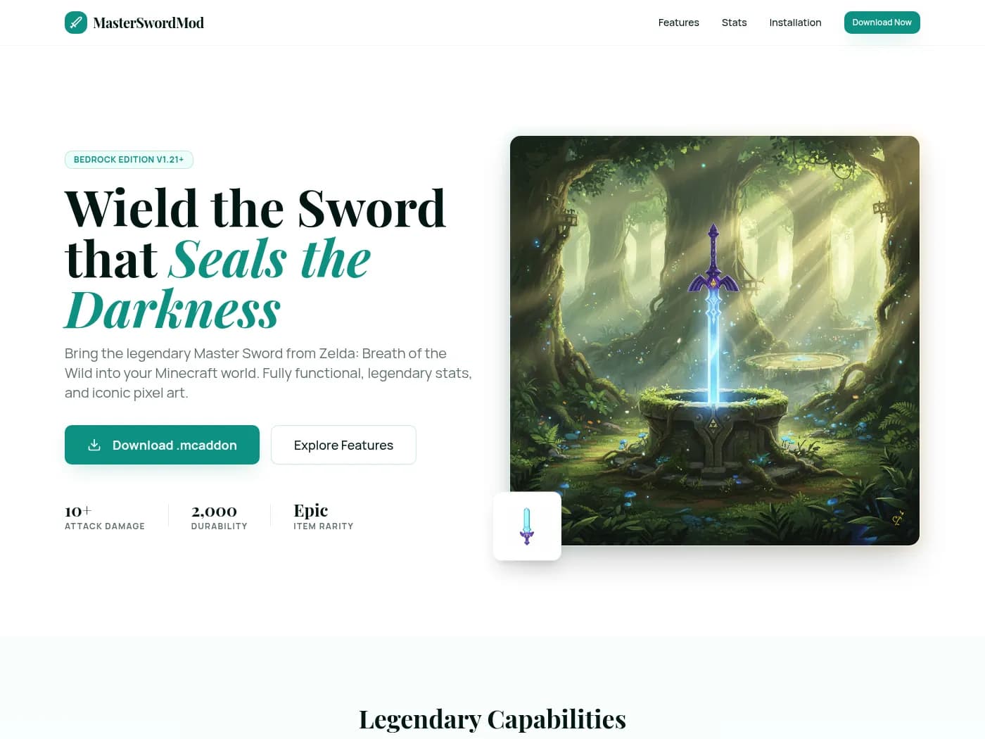 Master Sword Mod