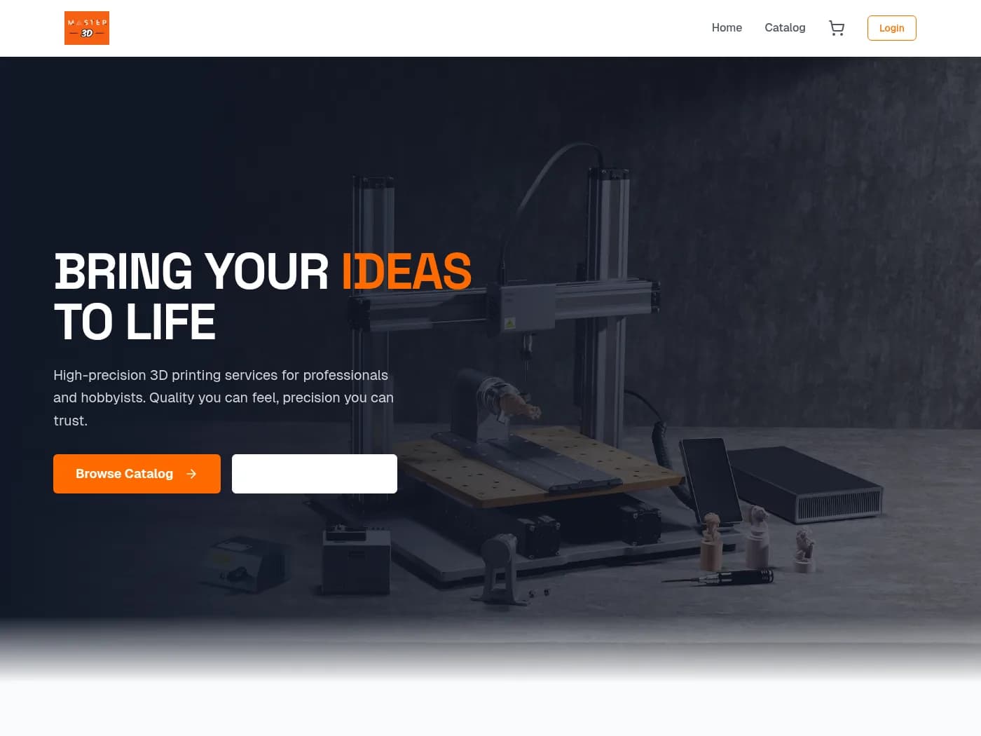Master 3D E-Commerce Site