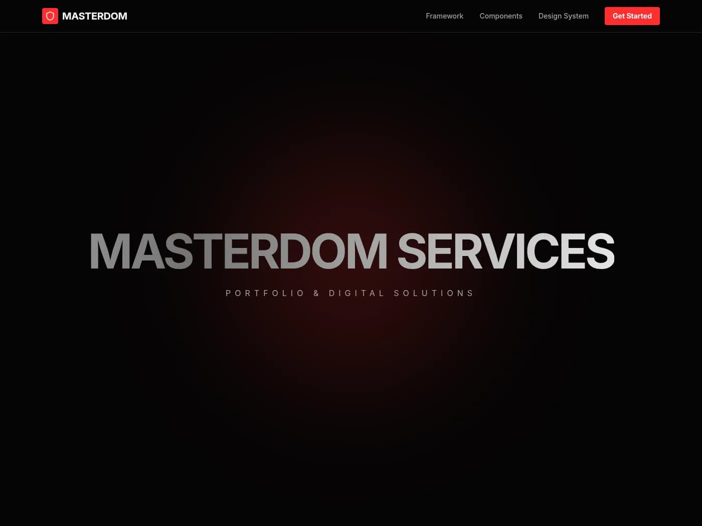 Masterdom React Starter
