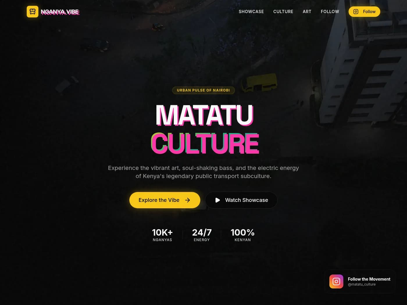 Matatu Culture Showcase
