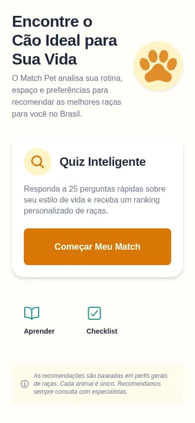 Match Pet Advisor