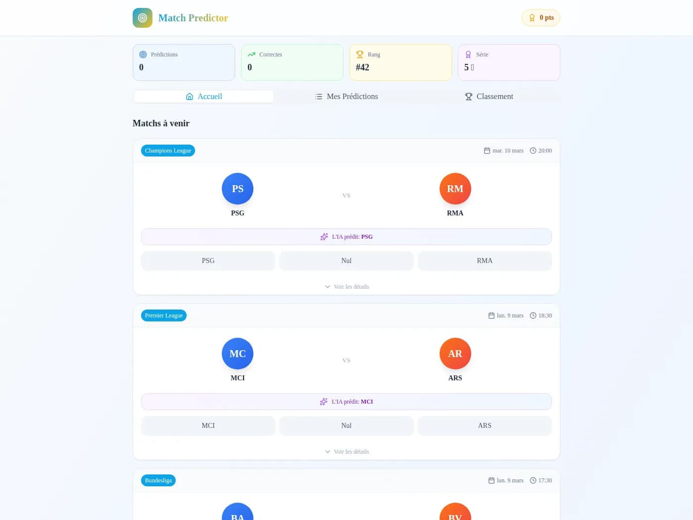 Match Predictor