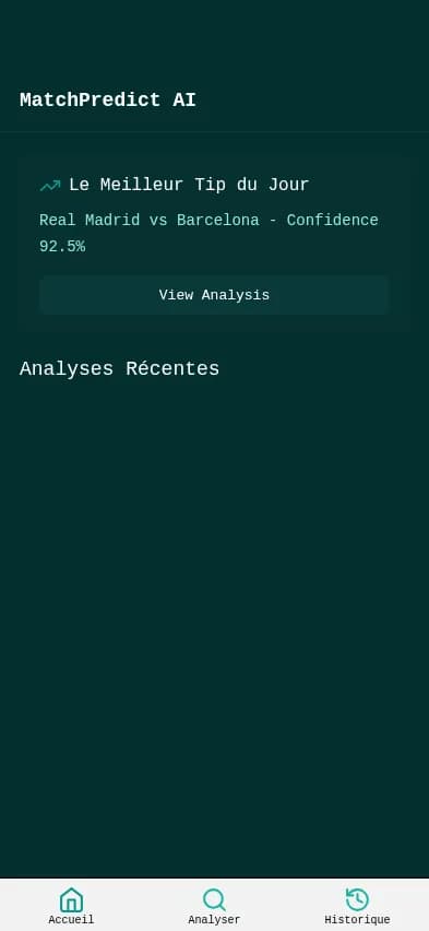 MatchPredict AI