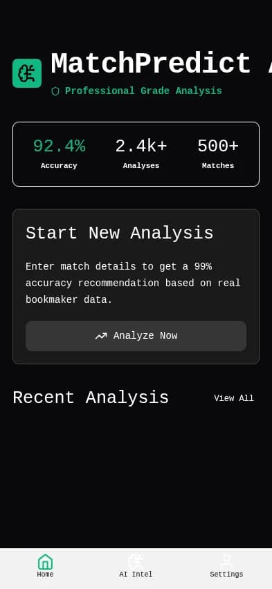MatchPredict AI