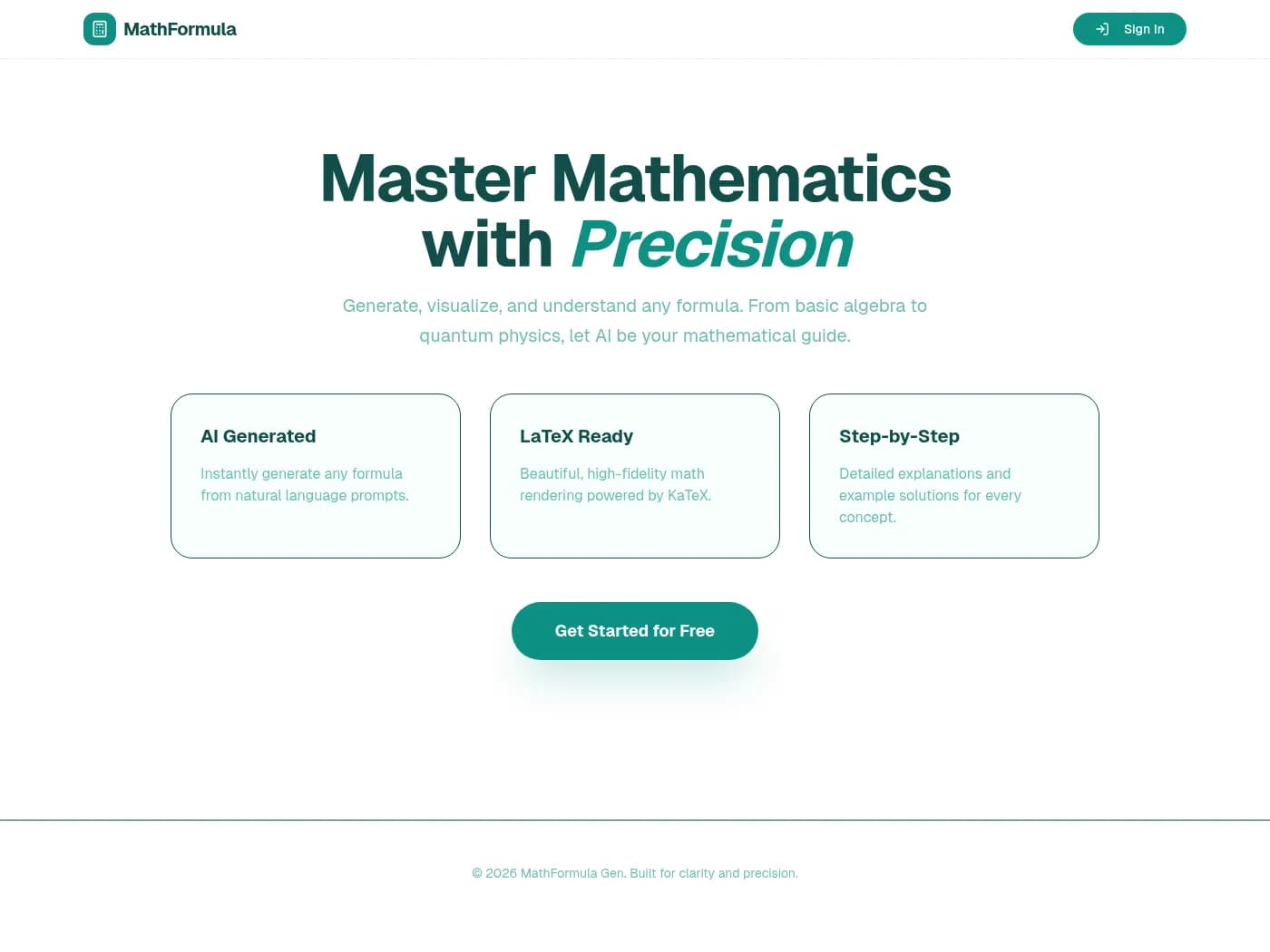 josue Math Formula