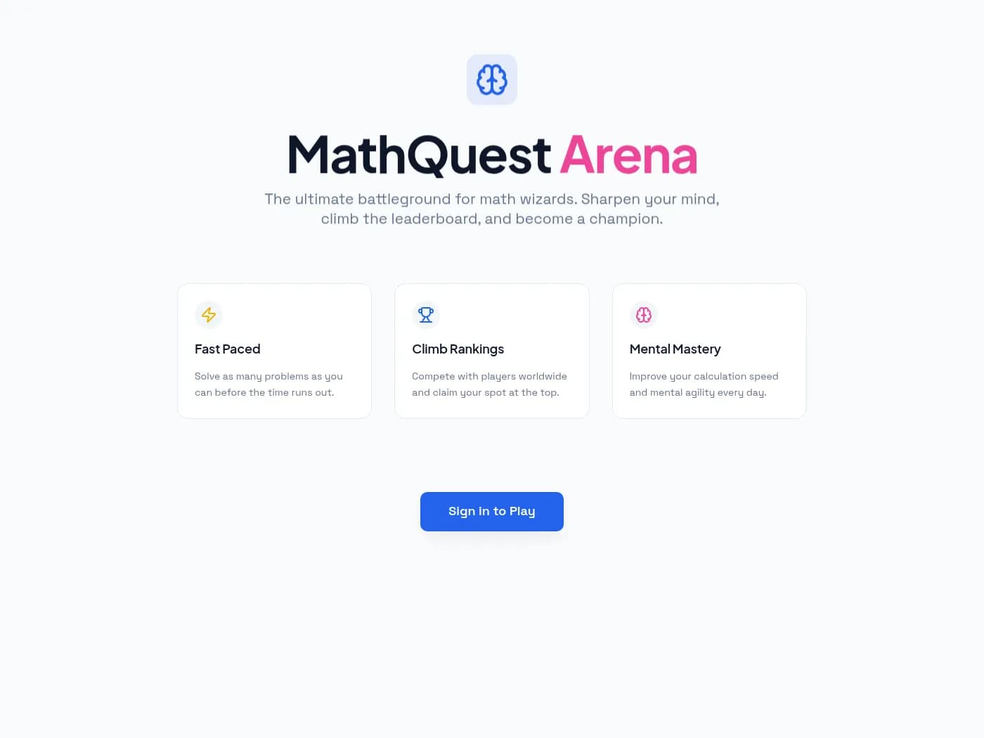 MathQuest Arena