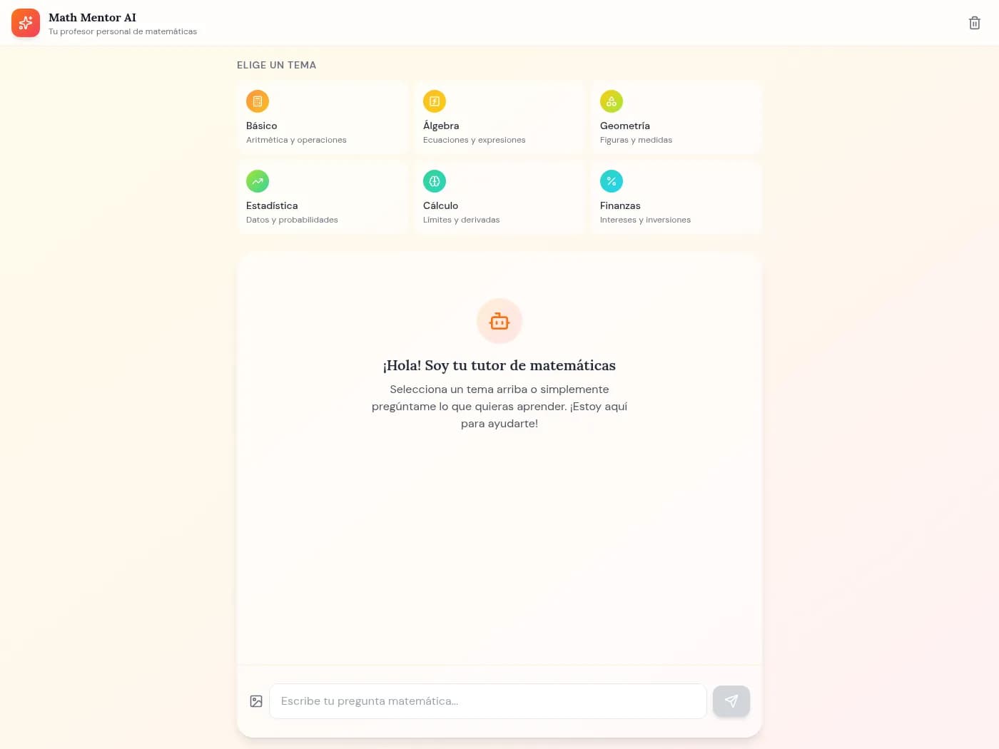 Math Mentor AI