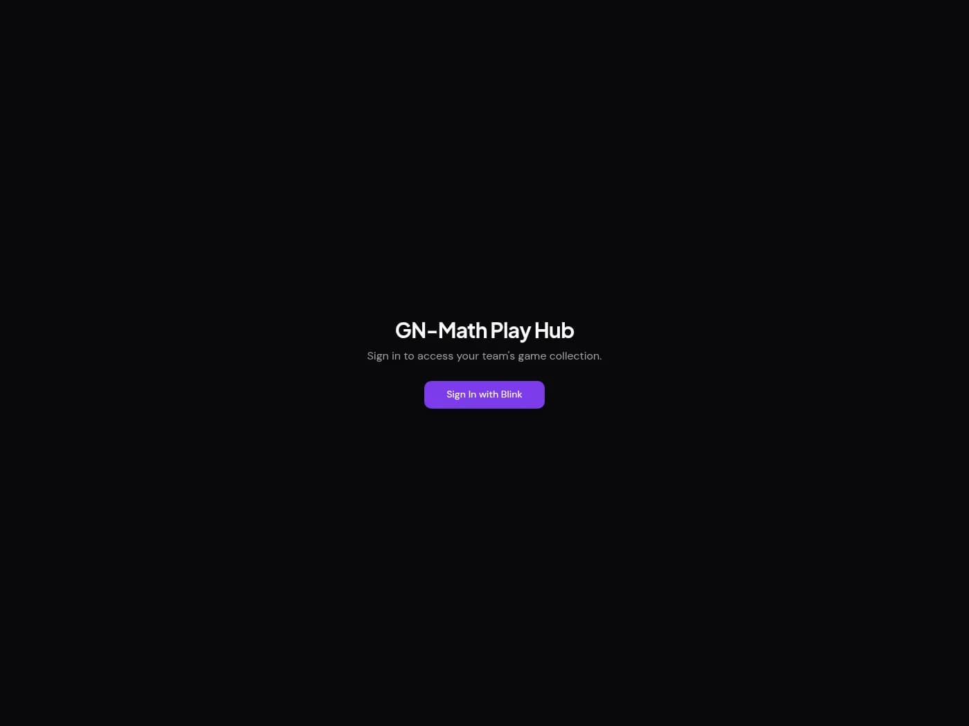 GN-Math Play Hub