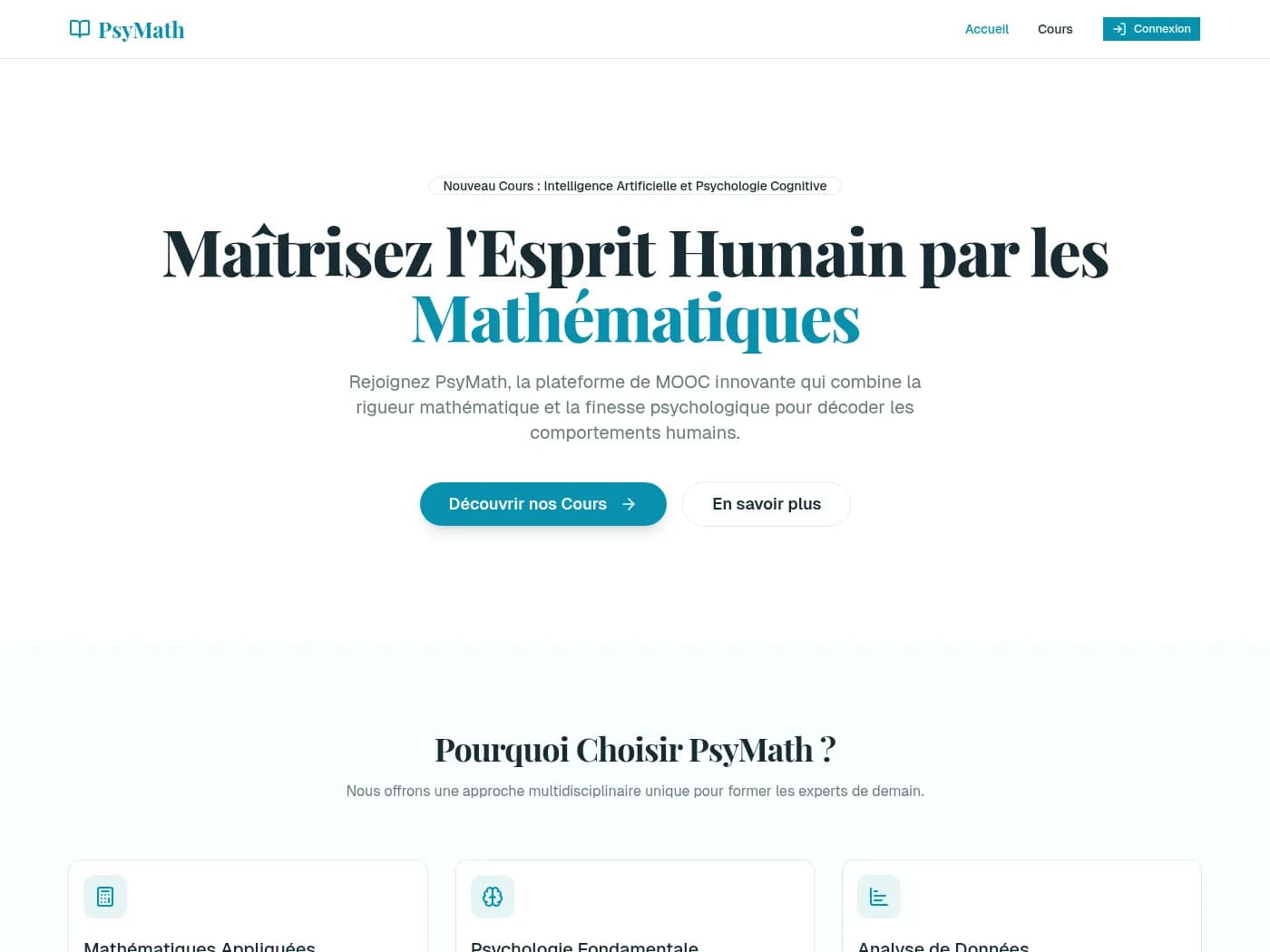 Math & Psych MOOC