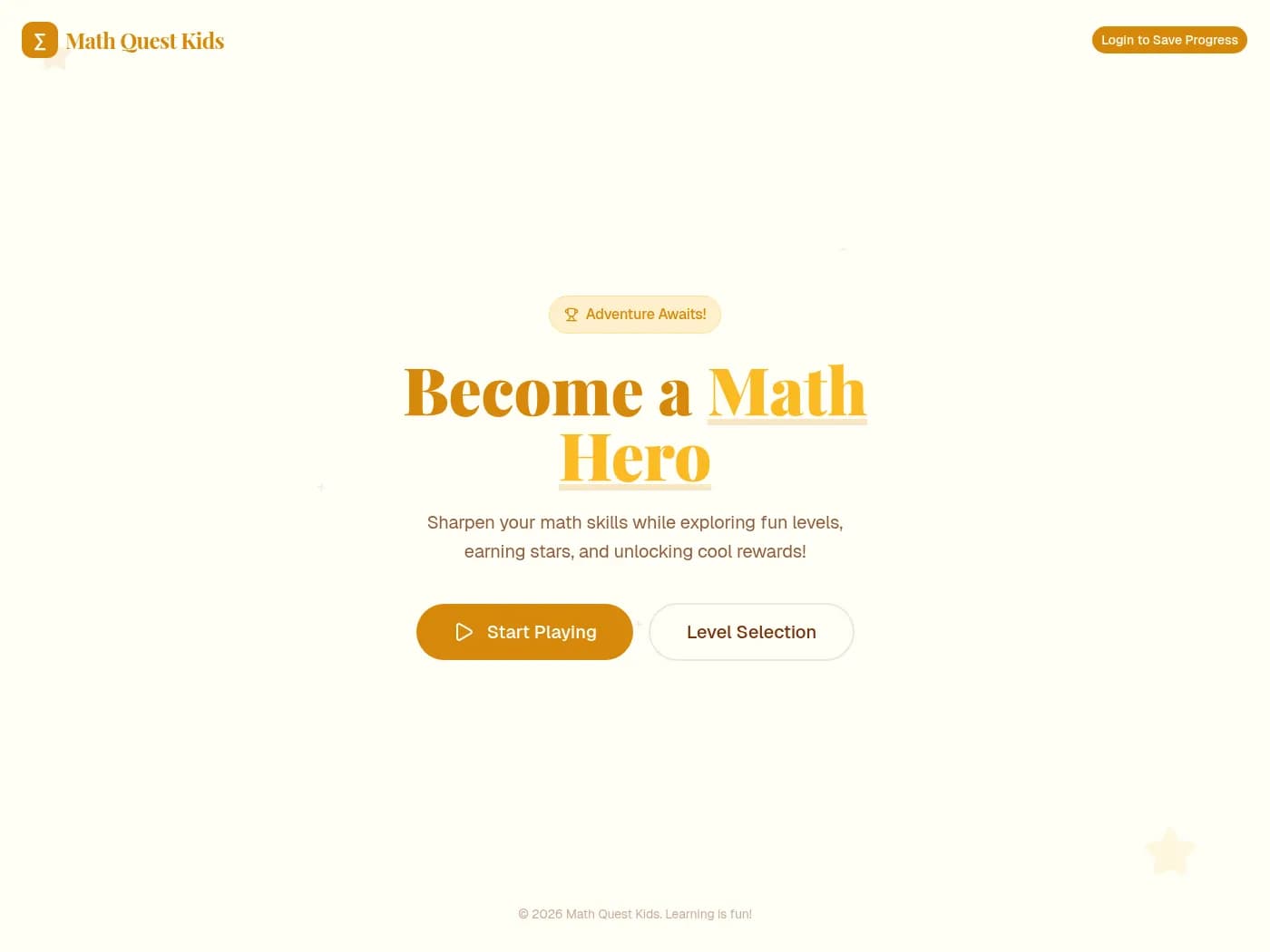 Math Quest Kids
