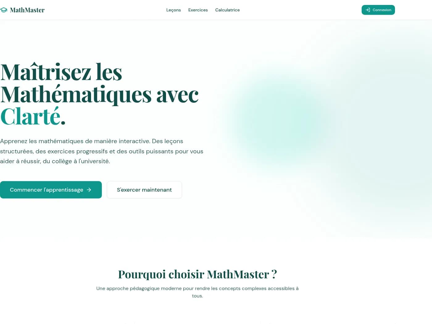 MathMaster Web