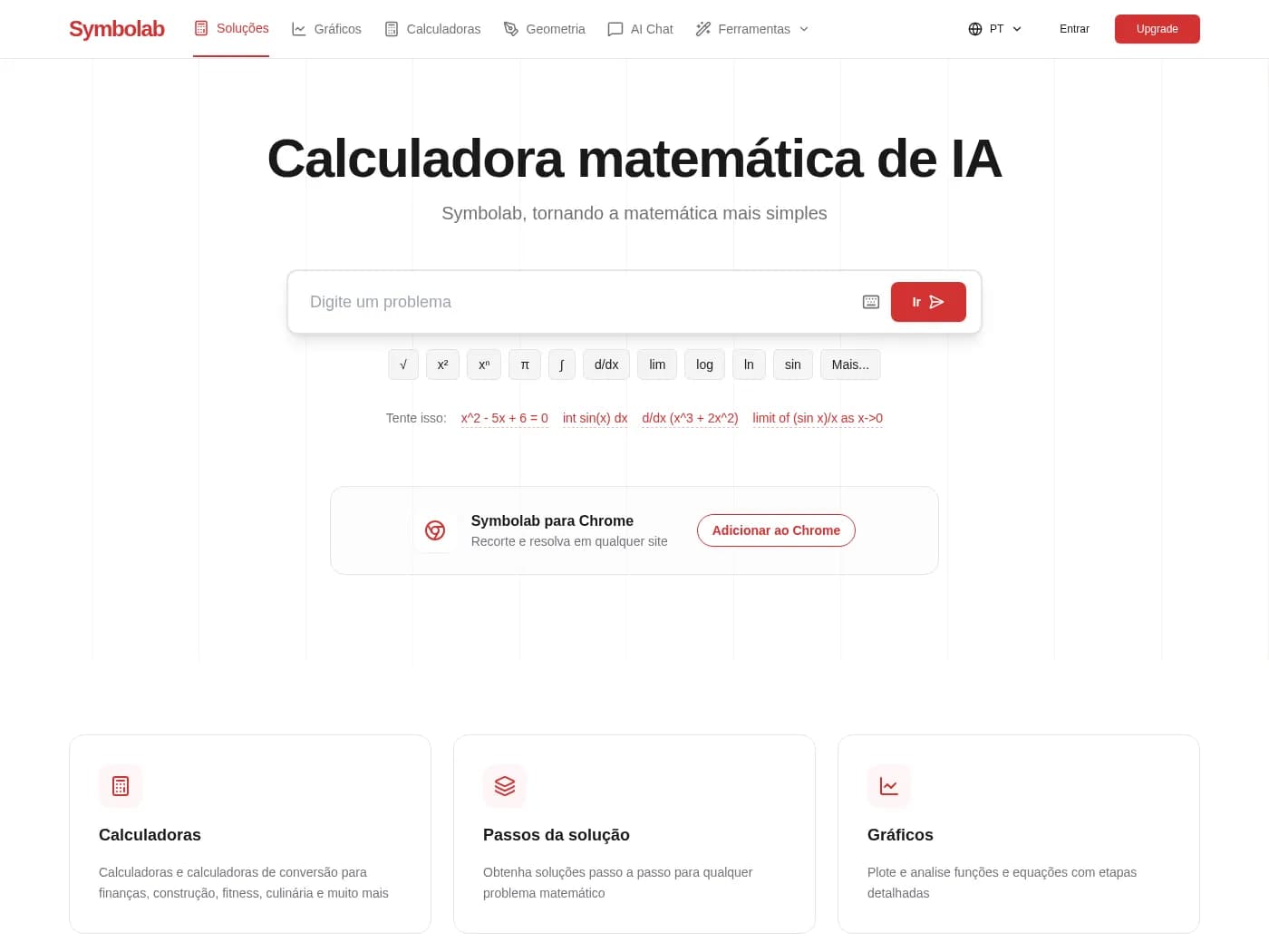 Symbolab Math Solver Clone