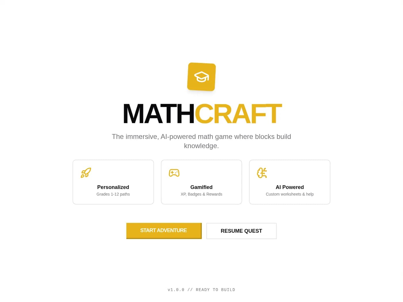 MathCraft Academy