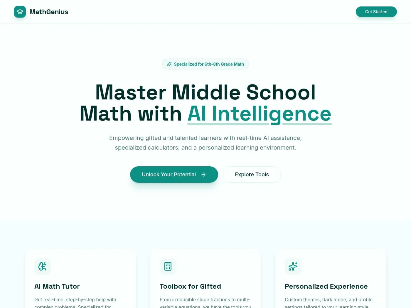 MathGenius AI Suite