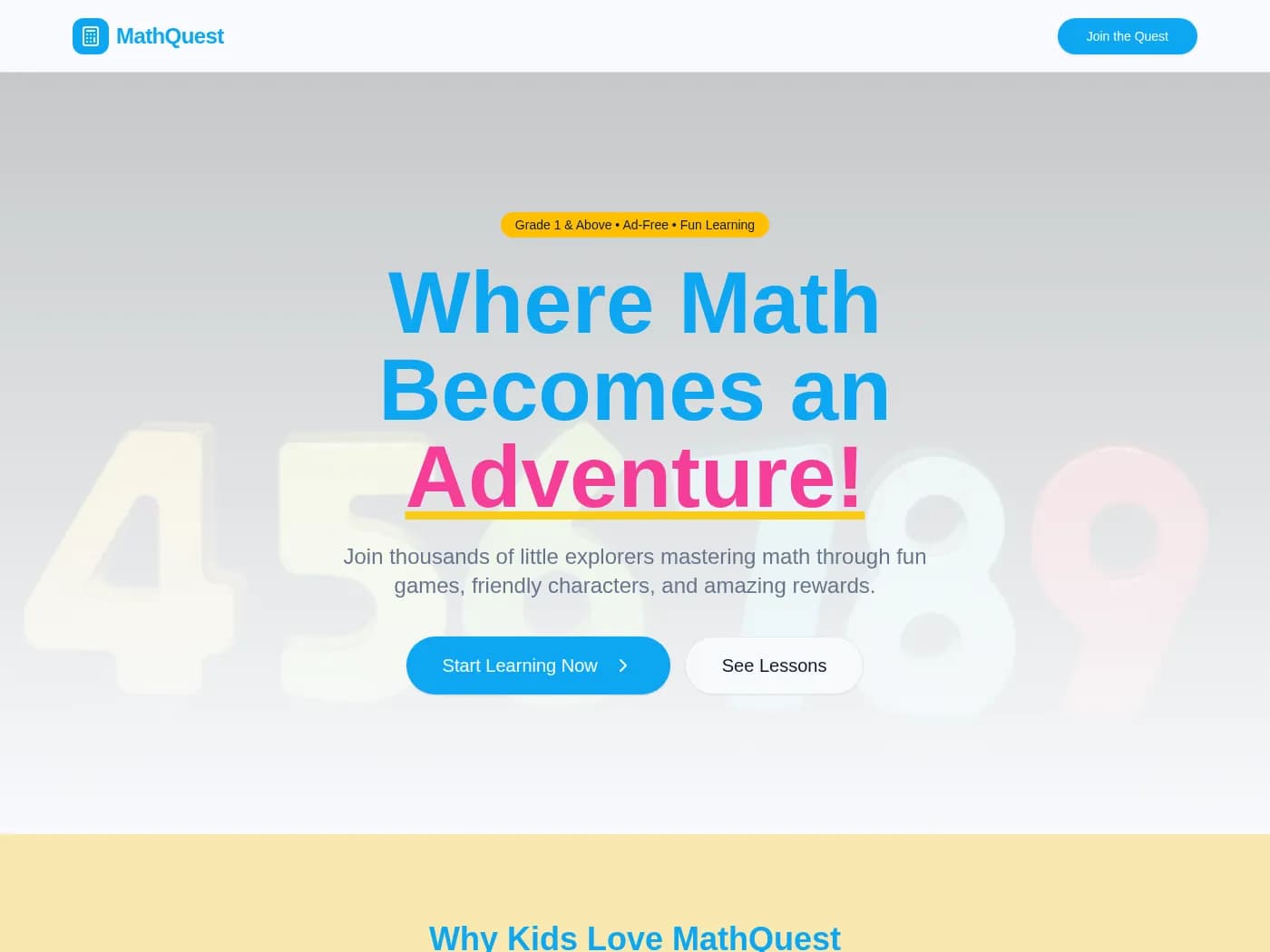 MathQuest for Kids